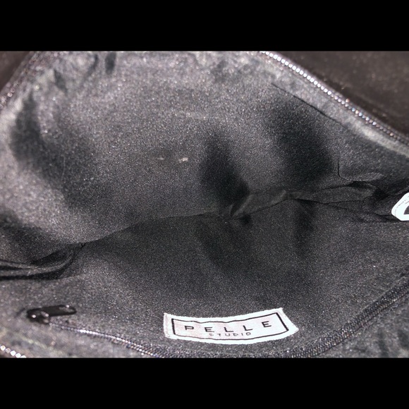 Pelle Studio | Bags | Pellet Studio Sift Black Leather Shoulder Bag ...